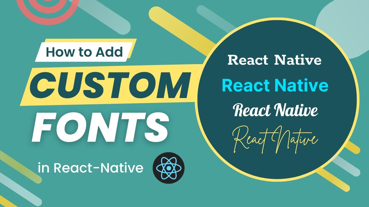 Ultimate Guide to Add Custom Fonts in React Native Project for Android & IOS ✅