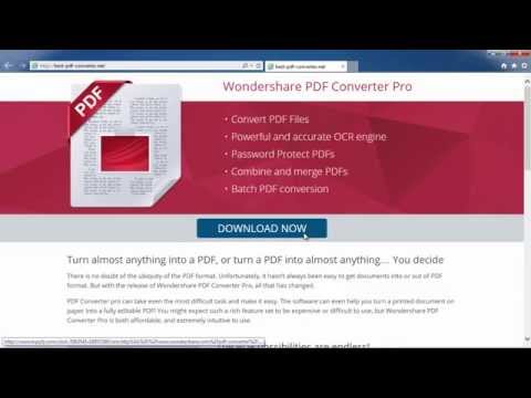 Convert PDF to Excel and Excel to PDF