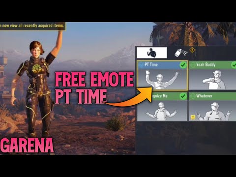 CODM FREE EMOTE FOR GARENA USERS PT TIME REDEEM CODE JULY 2021 COD MOBILE