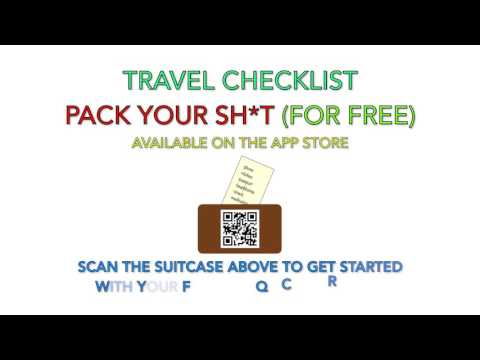 Travel Checklist: All for Free