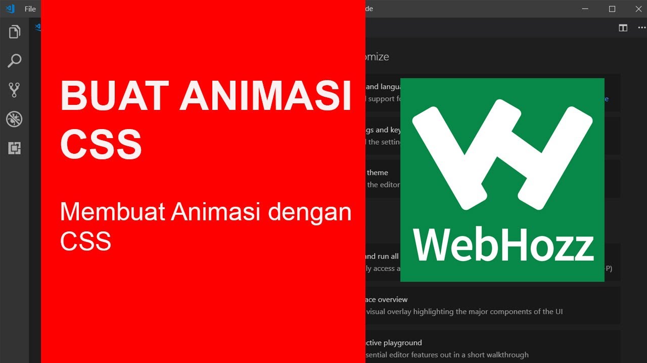 Belajar HTML CSS : Membuat Animasi