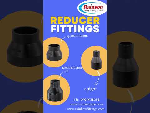 Reducer Fittings Comparison from Rainson Pipe Industries Pvt. Ltd. #rainsonpipeindustries #fittings