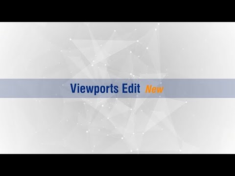 Viewports Edit in GstarCAD 2024