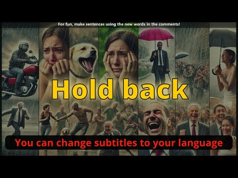 Hold back meaning with 5 examples