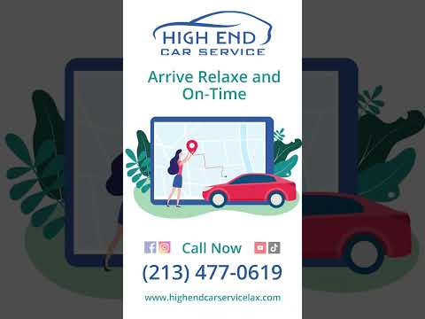 Upgrade Your Airport Transfer with Our High-End Car Service to LAX! 🛬🌴 #laxlife