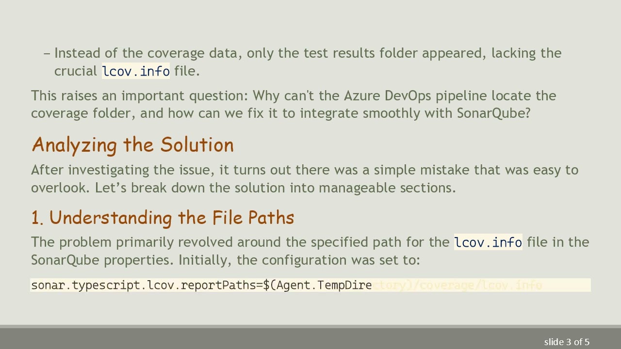 Resolving the Missing Coverage Folder Issue in Azure DevOps for Angular Applications