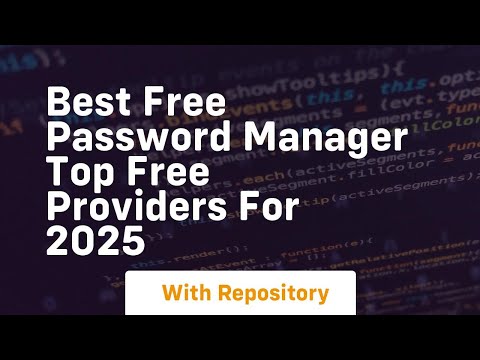 Best free password manager top free providers for 2025