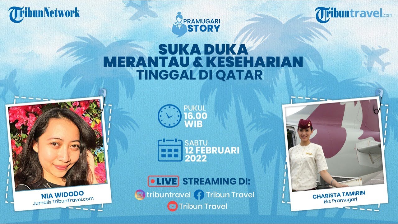 PRAMUGARI STORY: Suka Duka Merantau dan Keseharian Tinggal di Qatar - Tribun Video