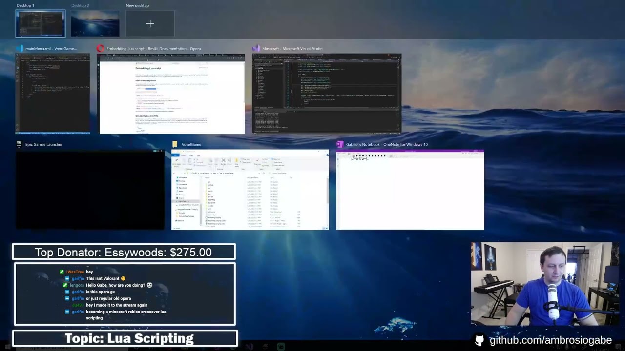 Adding Lua Scripting | Coding Minecraft Live Ep. 35