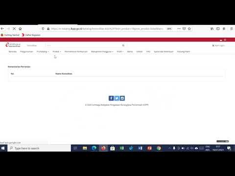 Cara mencari produk di e catalog LKPP
