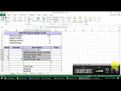 Spreadsheets 1004, C5 STS L2