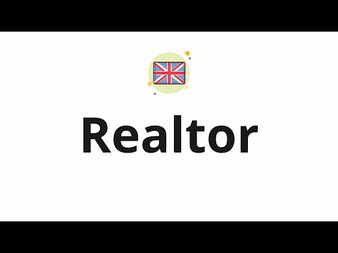 How to pronounce Realtor