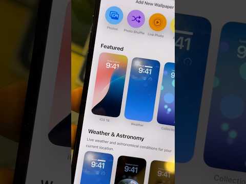 Appleโs iOS 18 Wallpaper Collection