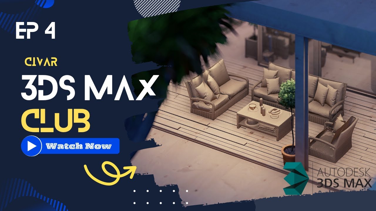3DS MAX Tutorials: The Complete Beginner's Course | Episode 4