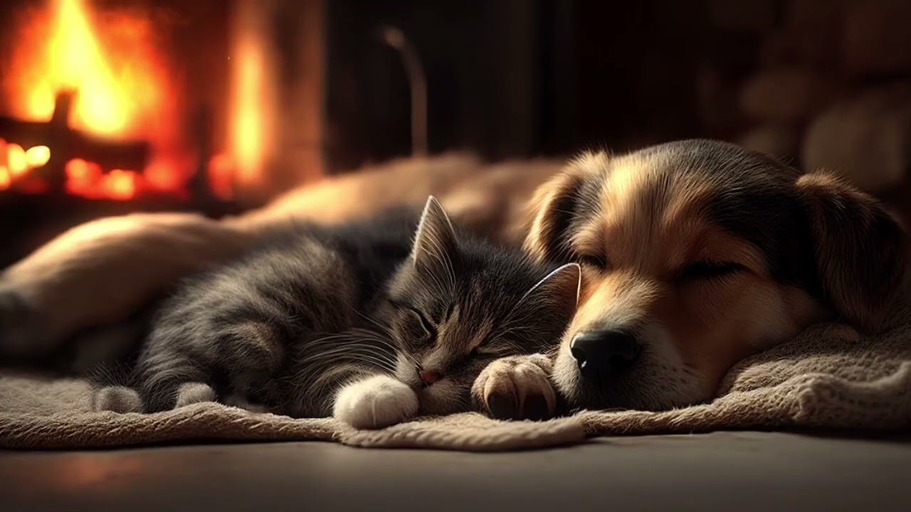 Cute Dog And Cat Live Wallpaper 4k