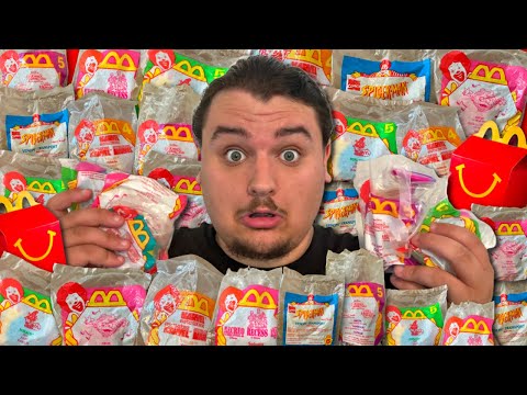 Opening Vintage McDonald's Happy Meal Toys