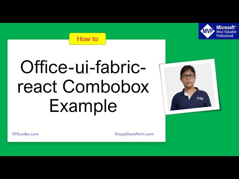 office ui fabric react combobox example | spfx office-ui-fabric-react combobox