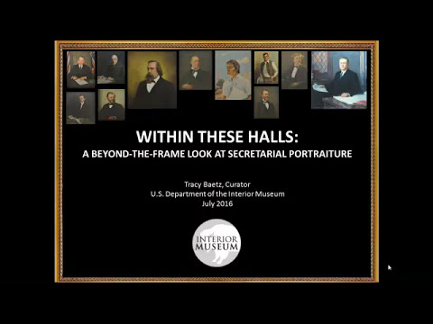 Within These Halls: A Beyond-the-Frame Look at Secretarial Portraiture