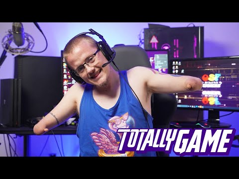 Unstoppable Gamer Plays With No Hands | TOTALLY GAME