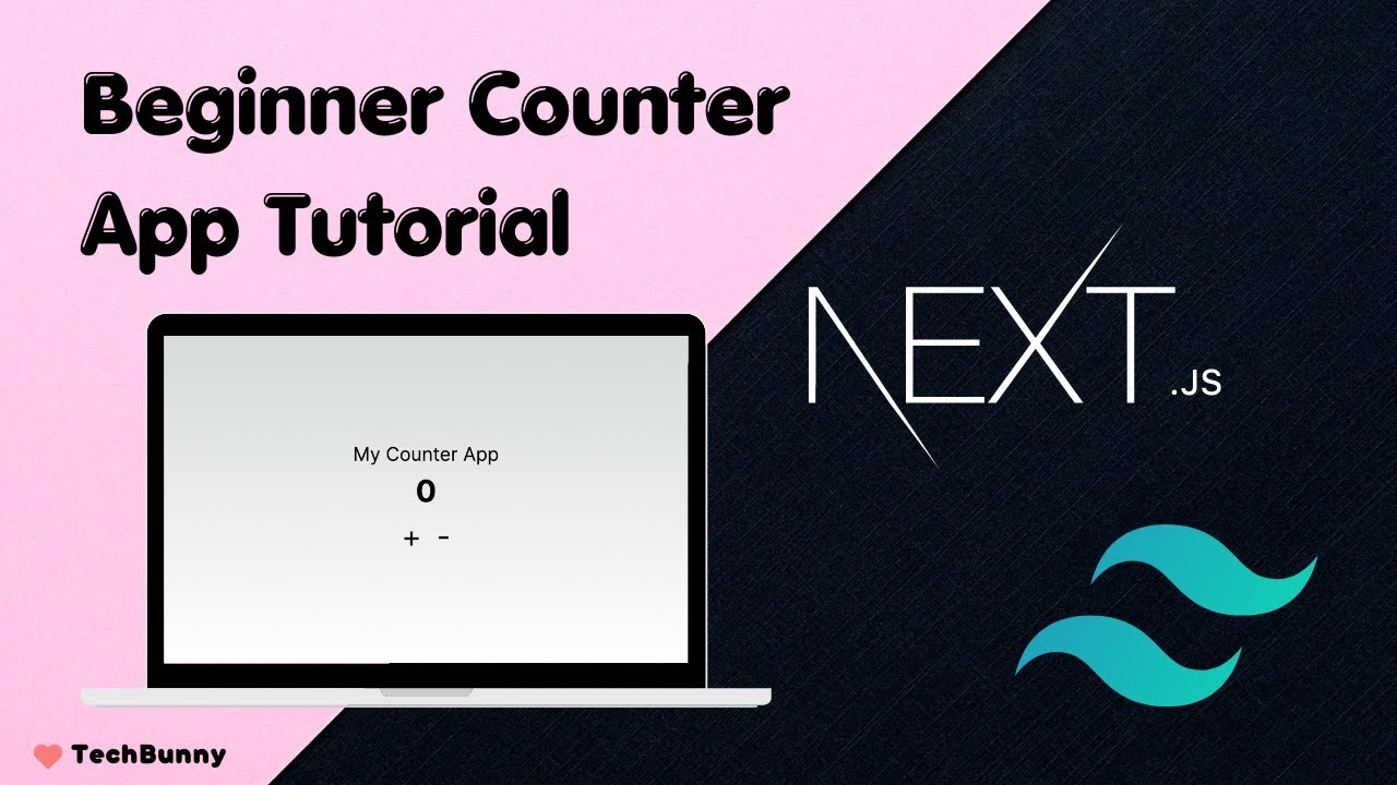 Next JS 13 Beginner Project Tutorial - Counter App With Tailwind CSS and TypeScript