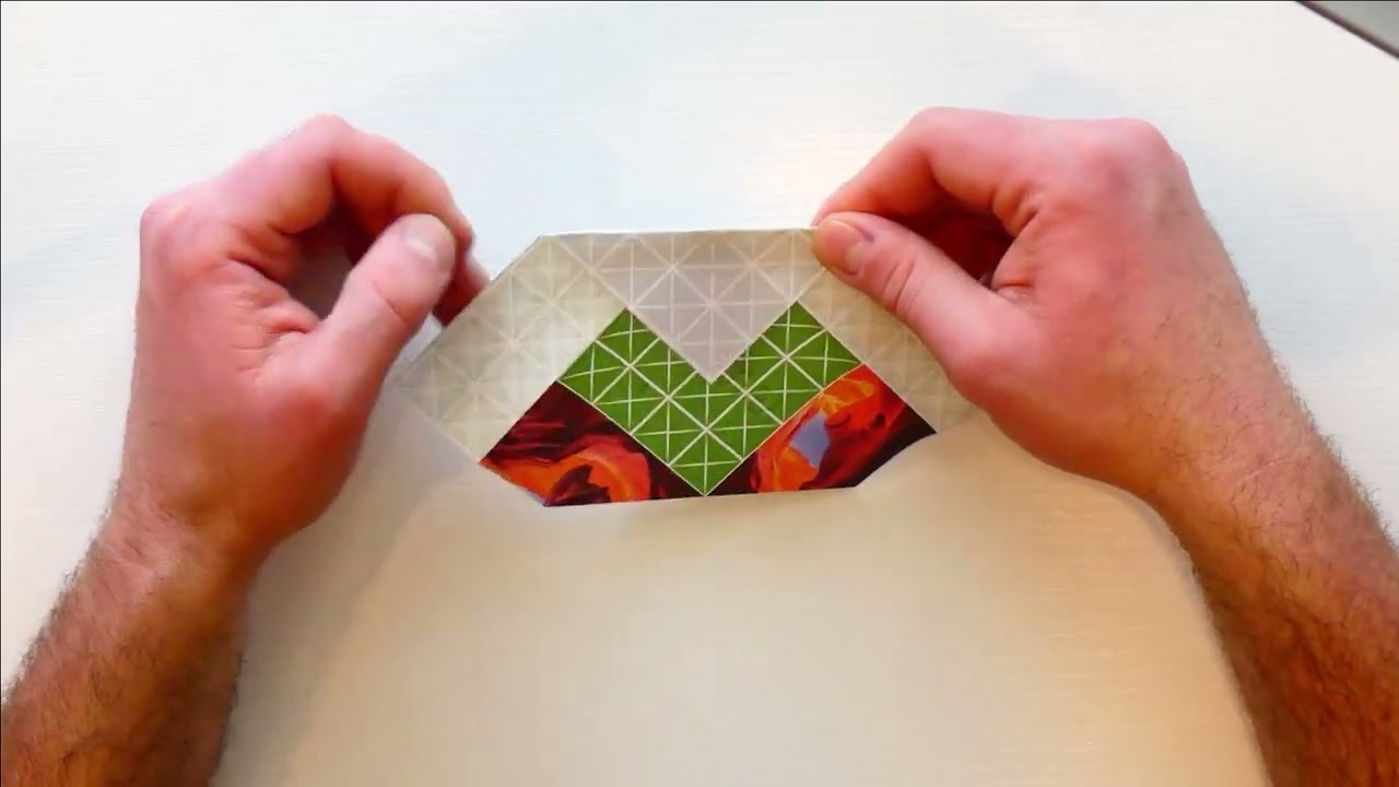 Foldology Origami Puzzles - Solution for #9