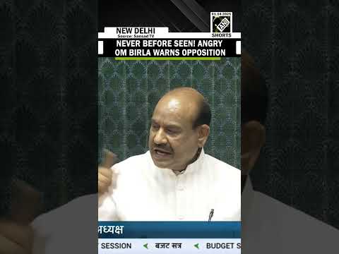 “Takhti Neeche Rakh De, Nahi To…”, Angry Om Birla warns opposition in Lok Sabha | Waqf Bill