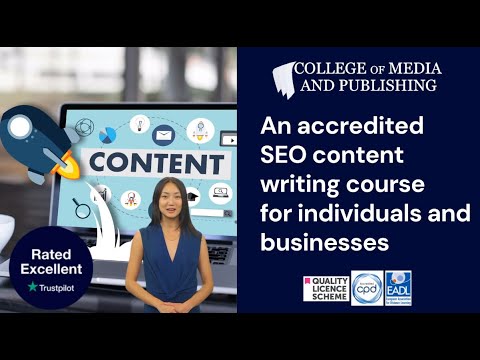 SEO content writing course video