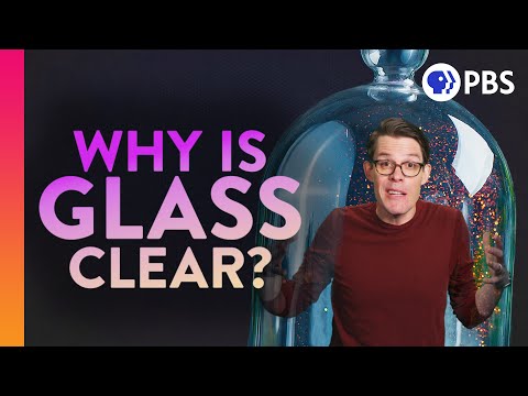 Glass is Solid… So Why Is It Clear?