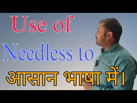 Use of "Needless to say" l "It is needless to + Action" l English Speaking Course in Small Videos