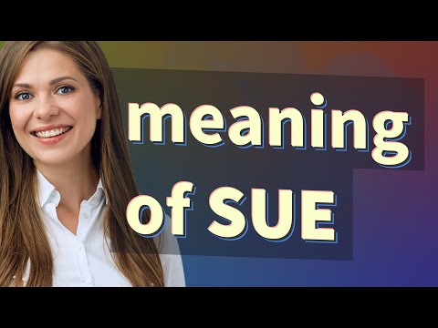 Sue | meaning of Sue