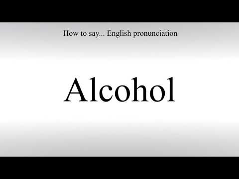 How To Pronounce Alcohol - How To Say: American pronunciation