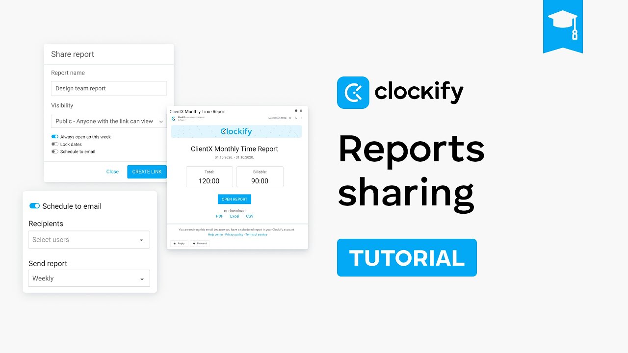 Reports - Sharing | Clockify Tutorial (2024)