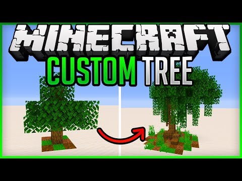 Custom Oak Tree + Tutorial Minecraft Project