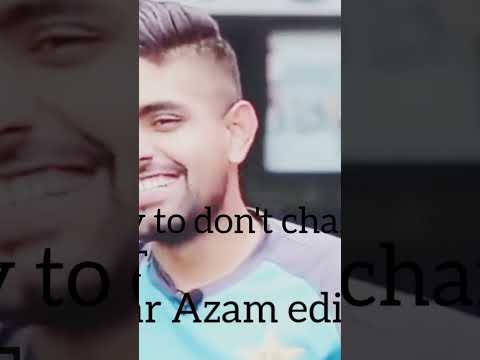 try not to change your wallpaper (Babar azam edition)