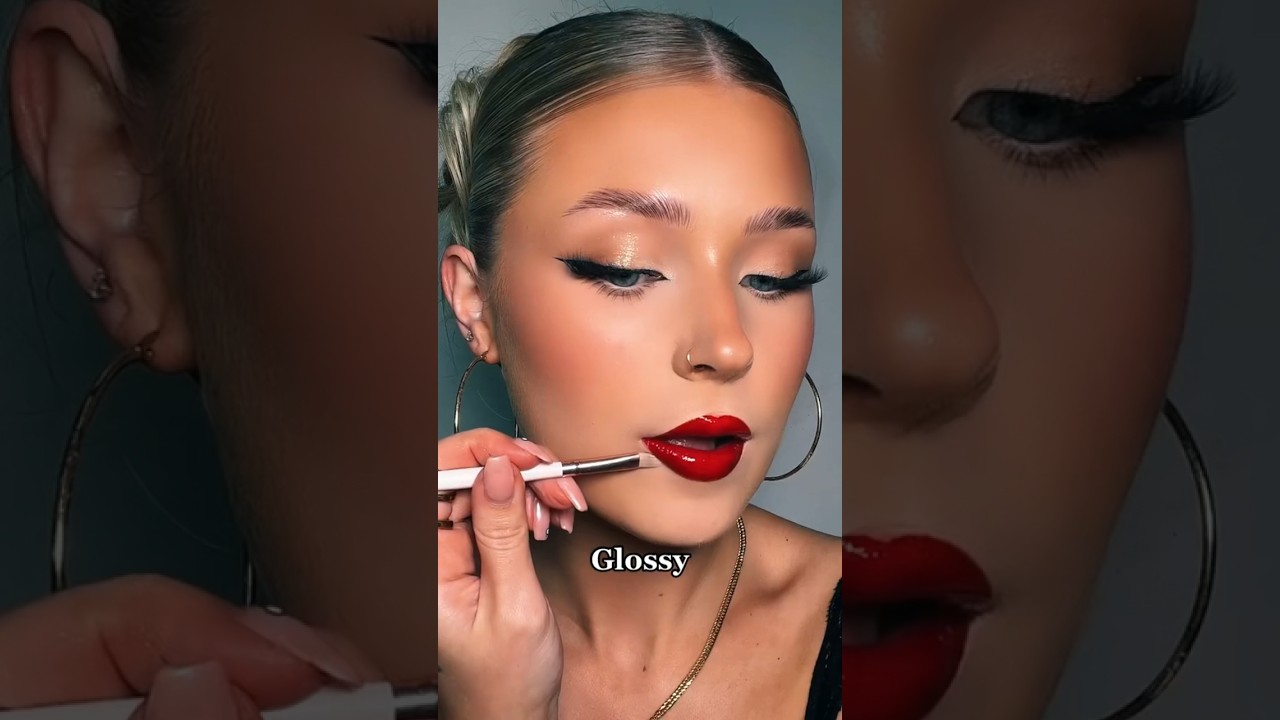 Different ways to wear a red lip + tutorial 💋❤️‍🔥🫶🏼