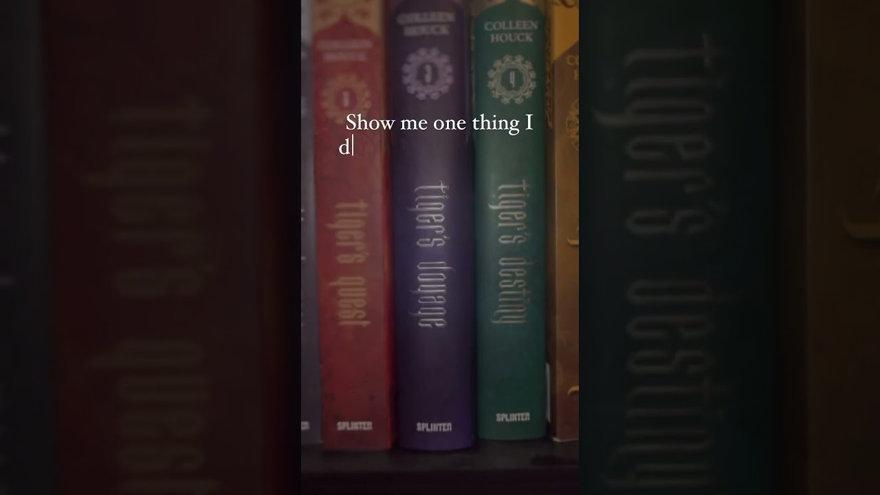 The tigers curse series needs to shine #book #booktubers #aestheticbooks