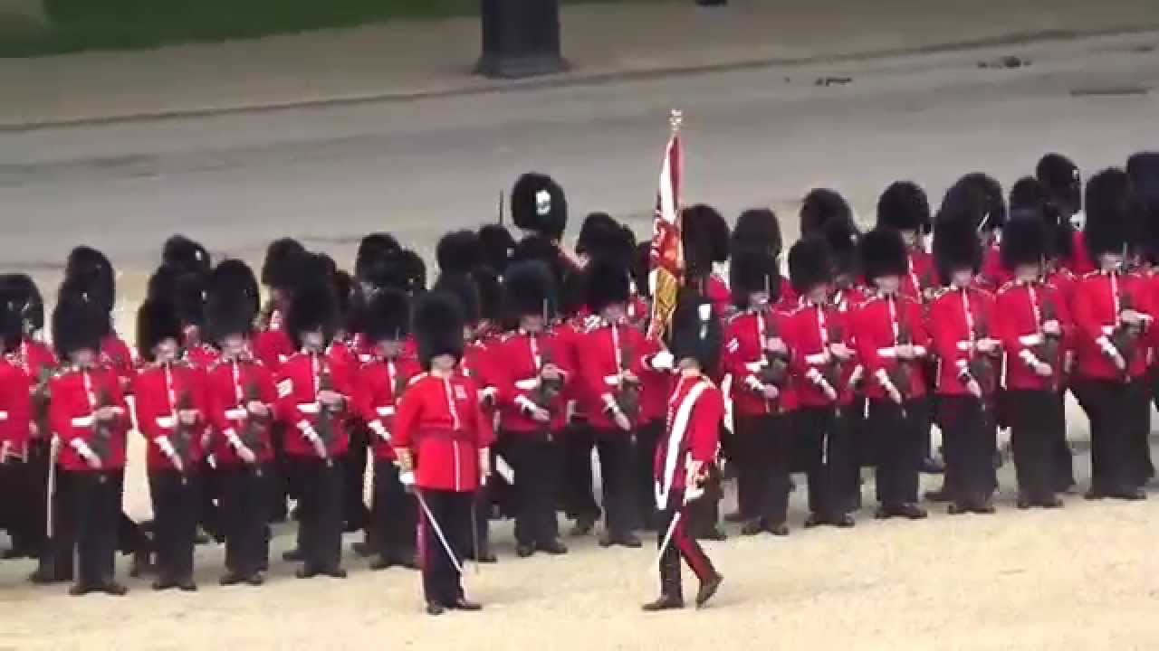 'Grenadiers Return' - 2015 Trooping the Colour Rehearsal