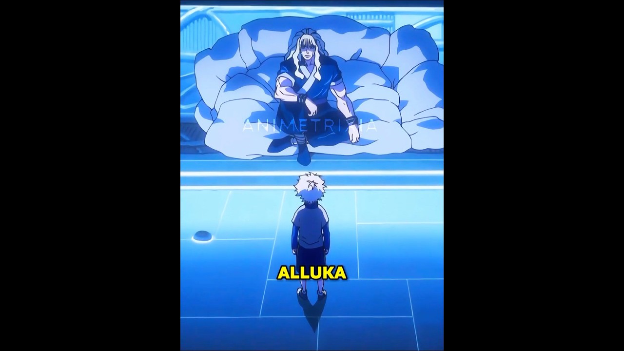 Killua Wasn’t Asking, He Was Taking Alluka, And Silva Knew It 💀😭 #anime #shorts