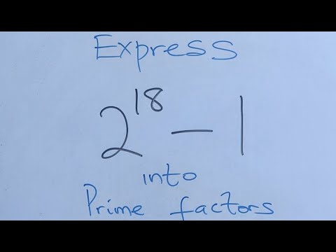 Expressing a number to it prime factors | similar to Olympiad maths| maths important questions
