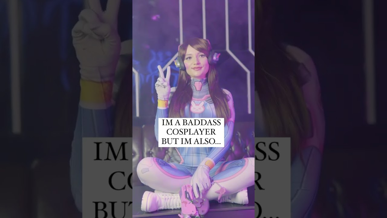 D.VA OVERWATCH COSPLAY GIRL  #cosplay