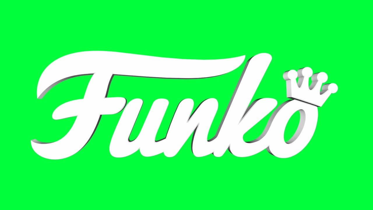Funko Inc. Green Screen Logo Loop Chroma Animation
