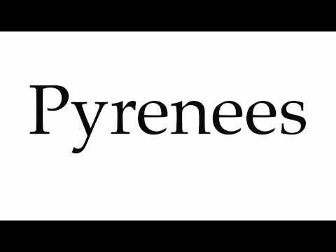 How to Pronounce Pyrenees