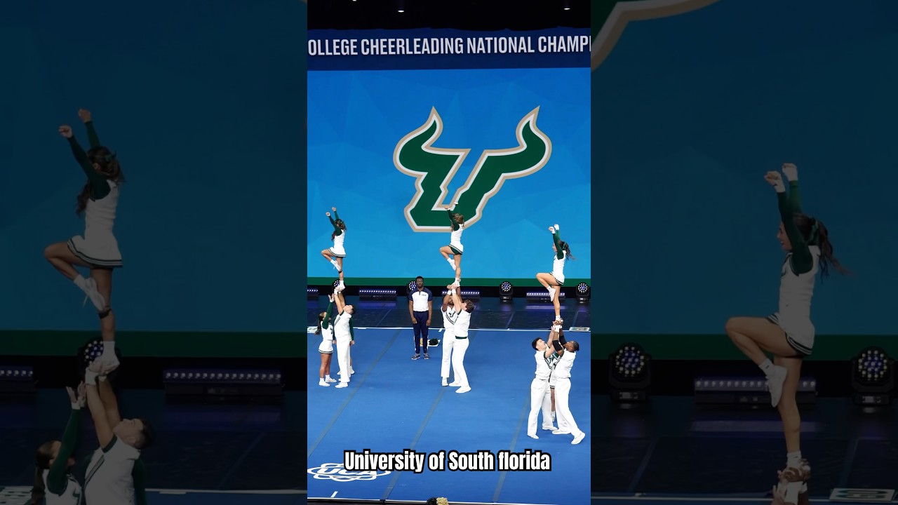 UCA college nationals USF 2025 #cheer #cheerleading #nationals #uca