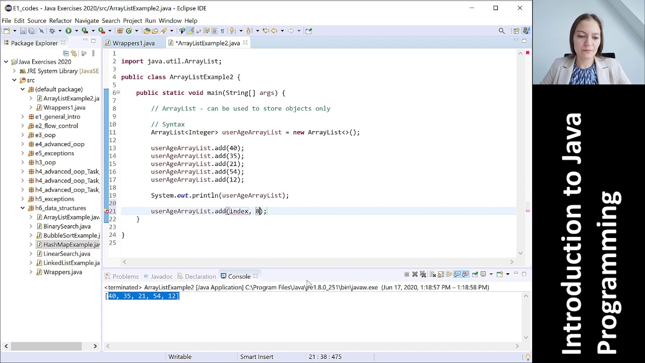 JAVA - E6 - Data Structures and Algorithms - Part 2