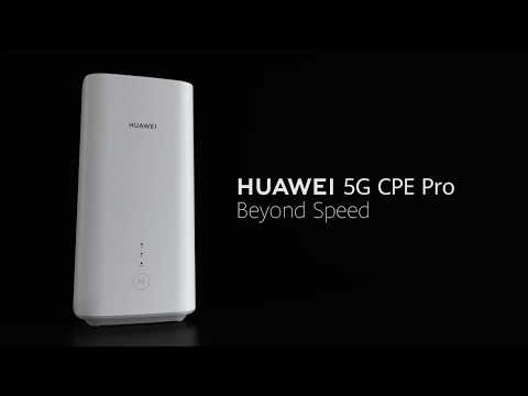 HUAWEI 5G CPE Pro: Dual X Full Sub-6 GHz Antennas