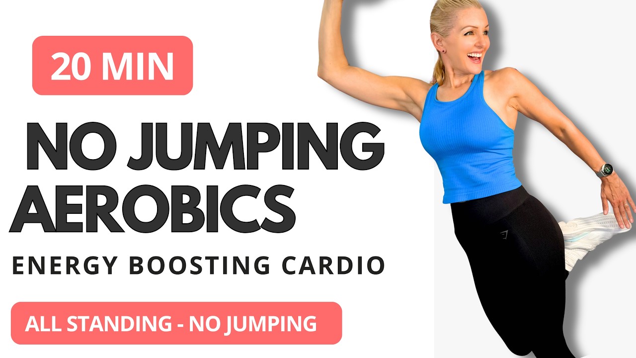 ✨ 20 Minute Low Impact Aerobics | Energy Boosting Cardio | No Jumping