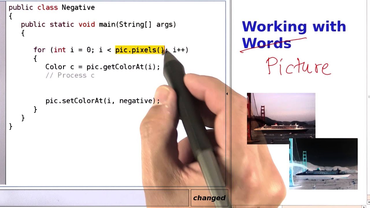Picture Traversal - Intro to Java Programming