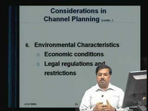 Lecture - 15 Marketing Functions: Channels of Distribution