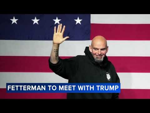 Democratic Sen. Fetterman accepts Trump's Mar-a-Lago invitation