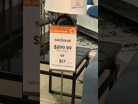 Large Fabric Sectional Sofa for $899 @ Ashley